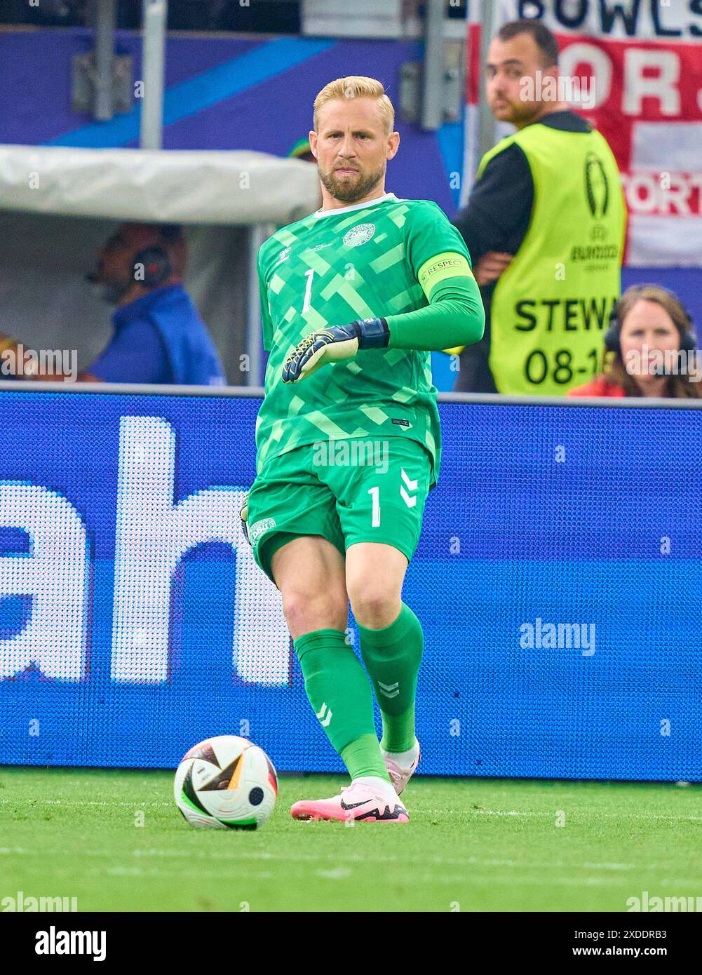 Kasper Schmeichel, DEN 1 im Gruppenspiel C ENGLAND - DÄNEMARK 1-1 der ...
