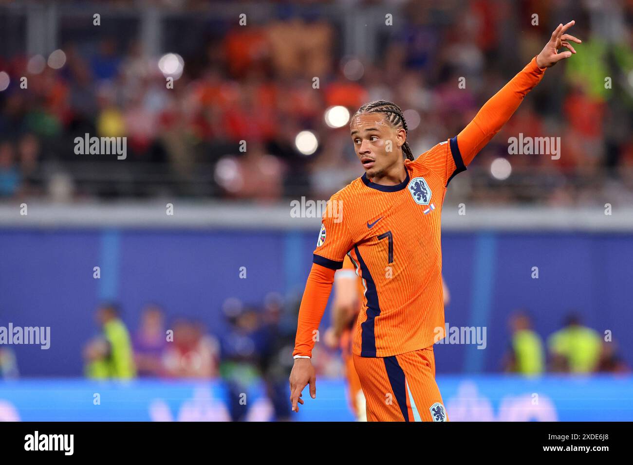 LEIPZIG, DEUTSCHLAND - 21. JUNI: Xavi Simons aus den Niederlanden beim ...