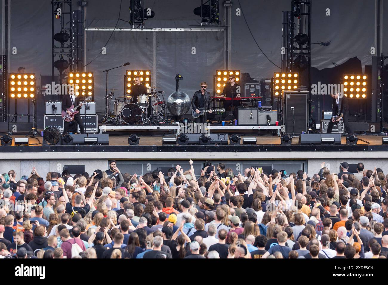 Interpol, Konzert in der Wuhlheide, Berlin, 22.06.2024 Daniel Kessler ...