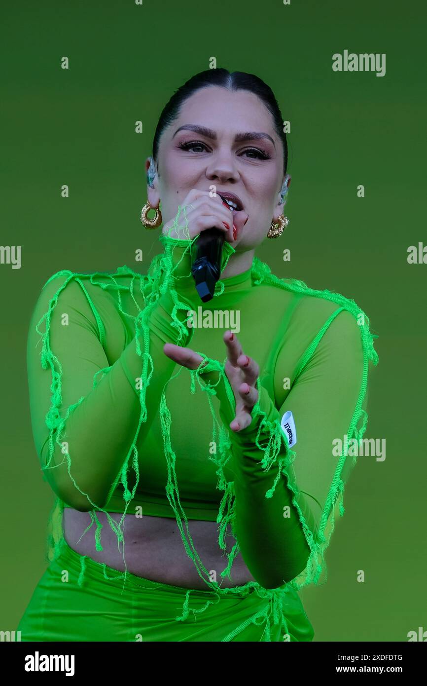 Newport, Großbritannien. Juni 2024. Jessica Ellen Cornish, auch bekannt ...