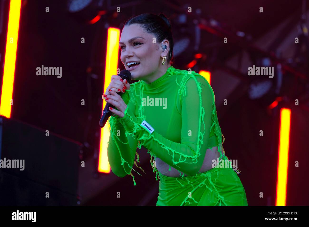 Newport, Großbritannien. Juni 2024. Jessica Ellen Cornish, auch bekannt ...