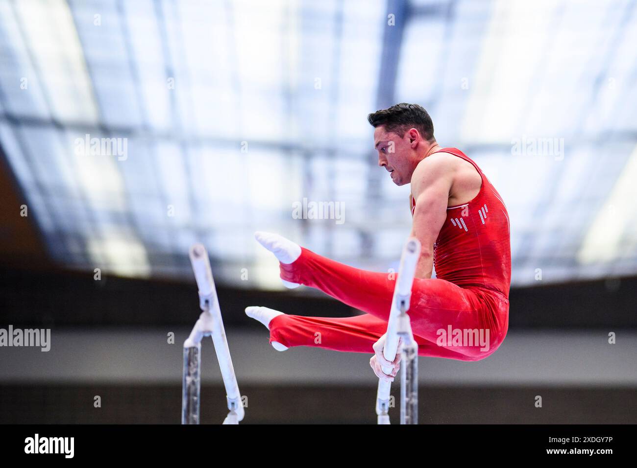 22. Juni 2024, Hessen, Rüsselsheim: Turnen: Olympiasieger 2024, 22.06. ...