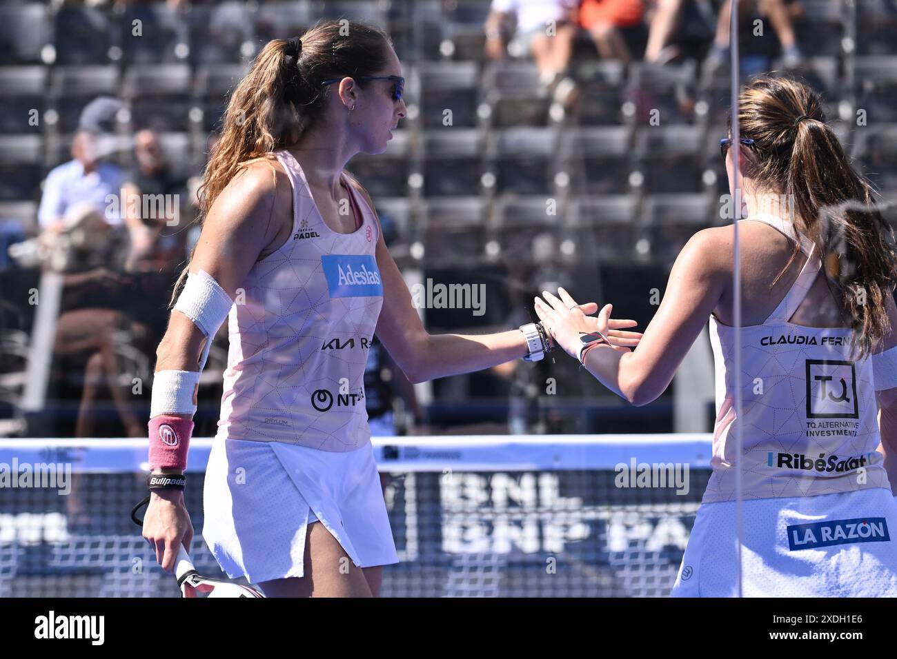 Gemma Triay Pons und Claudia Fernandez Sanchez treten am 22. Juli 2024 ...