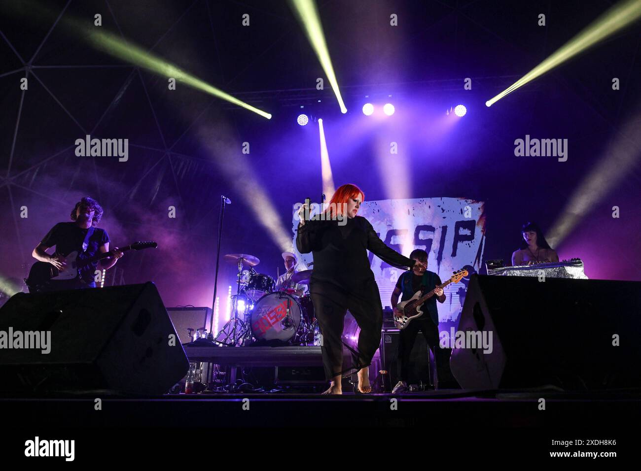 Musikkonzert - Gossip Live Tour 2024 Beth Ditto während der Gossip Live ...