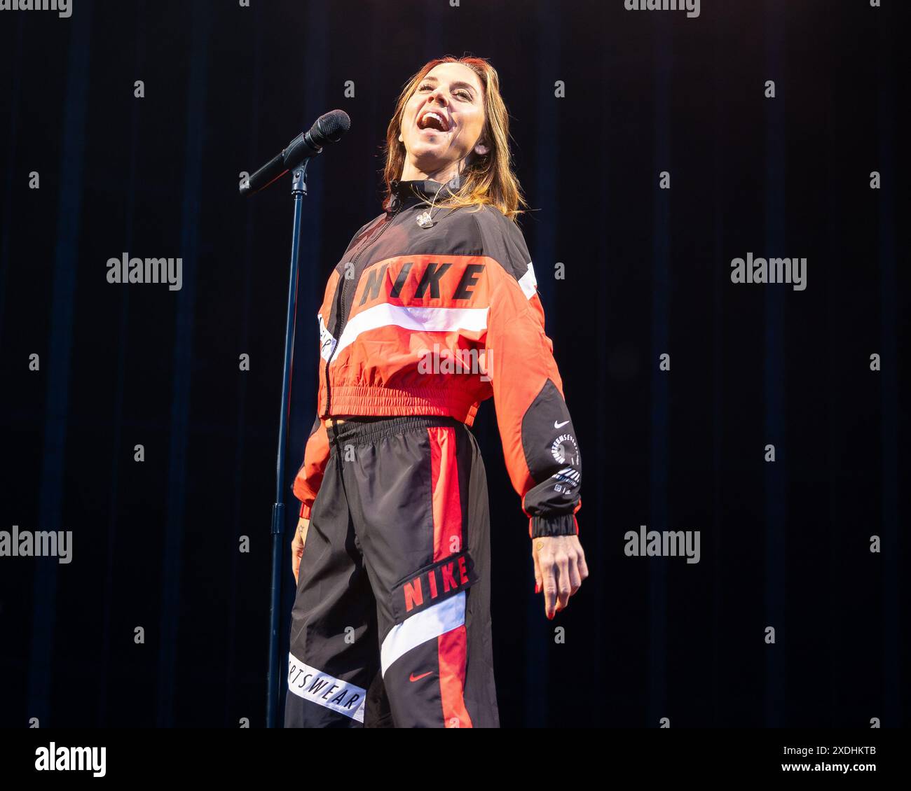 Melanie C aka Sporty Spice von den Spice Girls tritt am 22. Juni 2024 ...