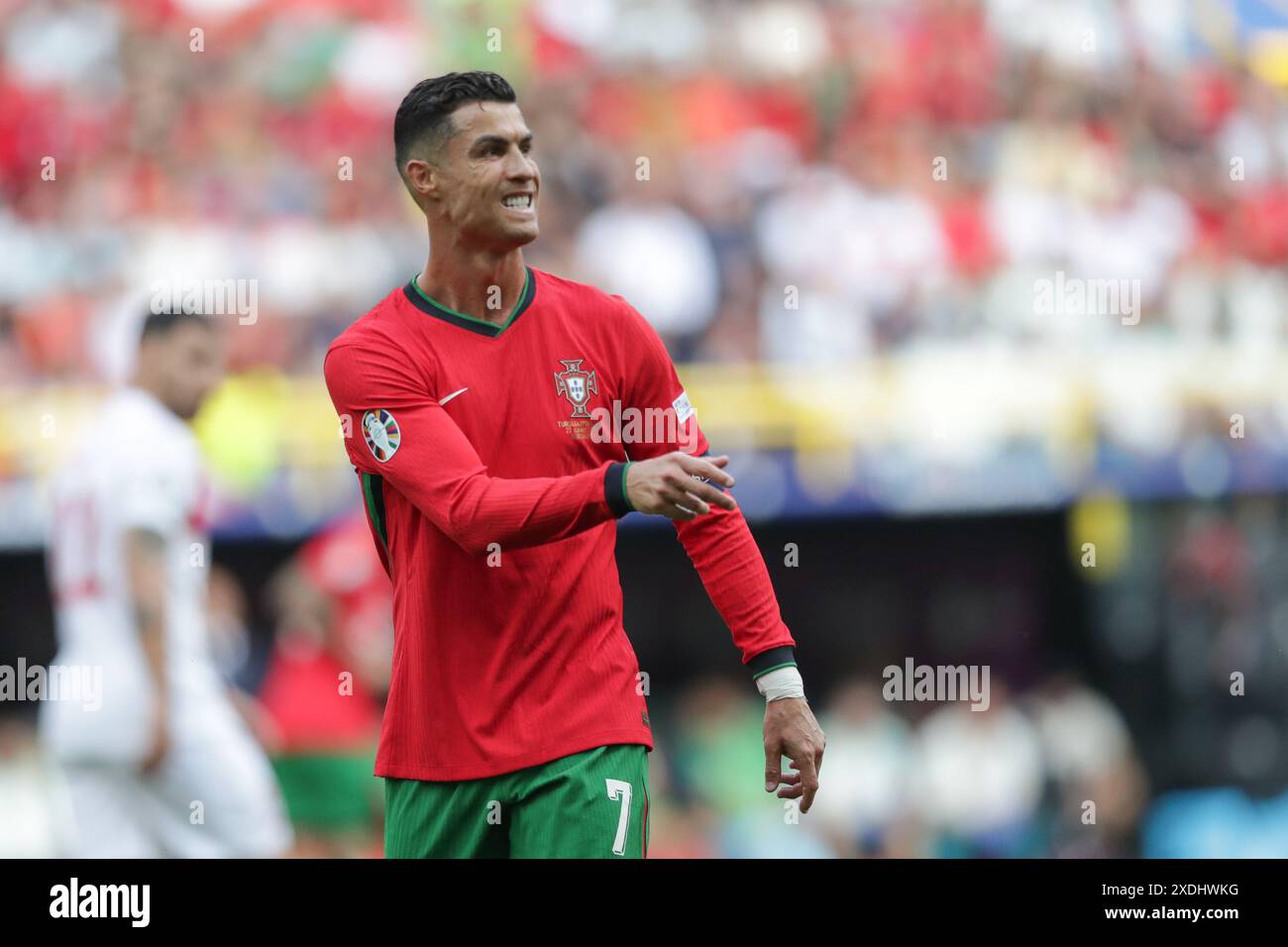 Dortmund, Deutschland. Juni 2024. Cristiano Ronaldo aus Portugal war beim Finale der UEFA EURO ...