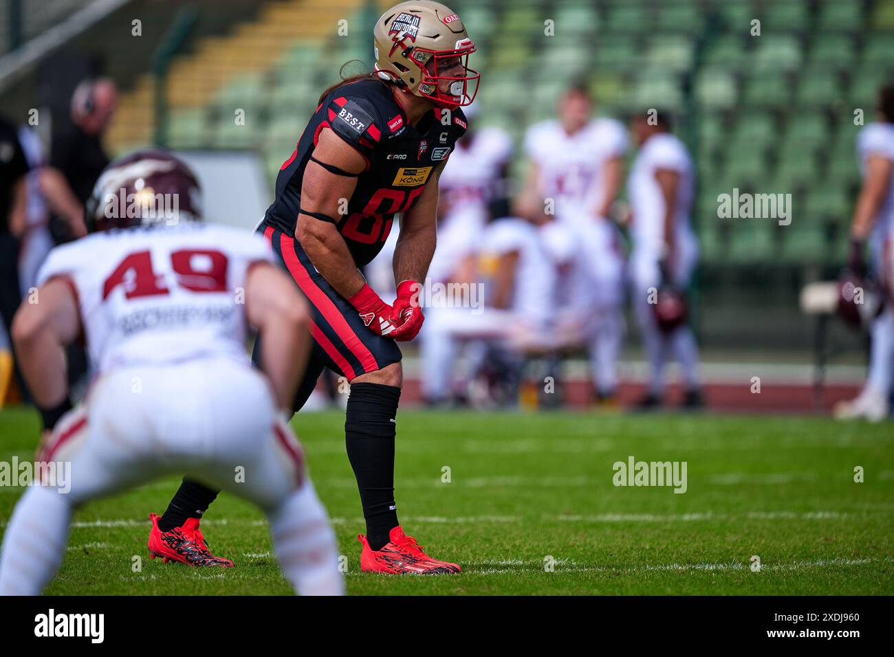 Nicolai Schumann (Berlin Thunder, #85), DE, Berlin Thunder vs. Rhein ...