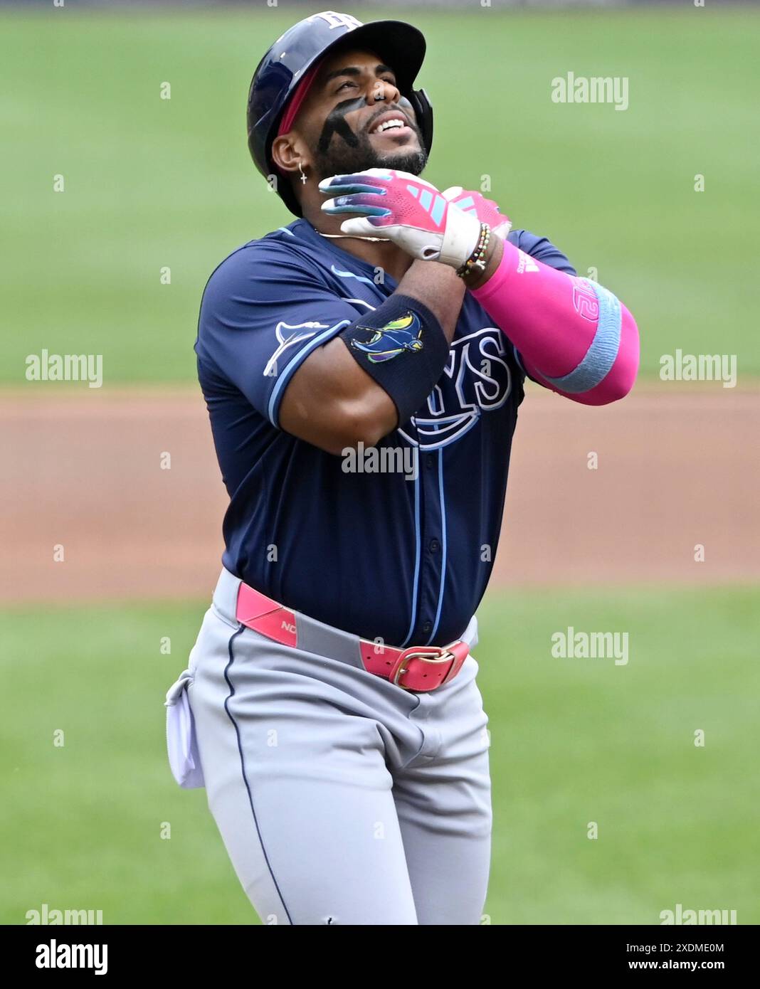 Pittsburgh, Usa. Juni 2024. Tampa Bay Rays First Base Yandy Díaz (2 ...