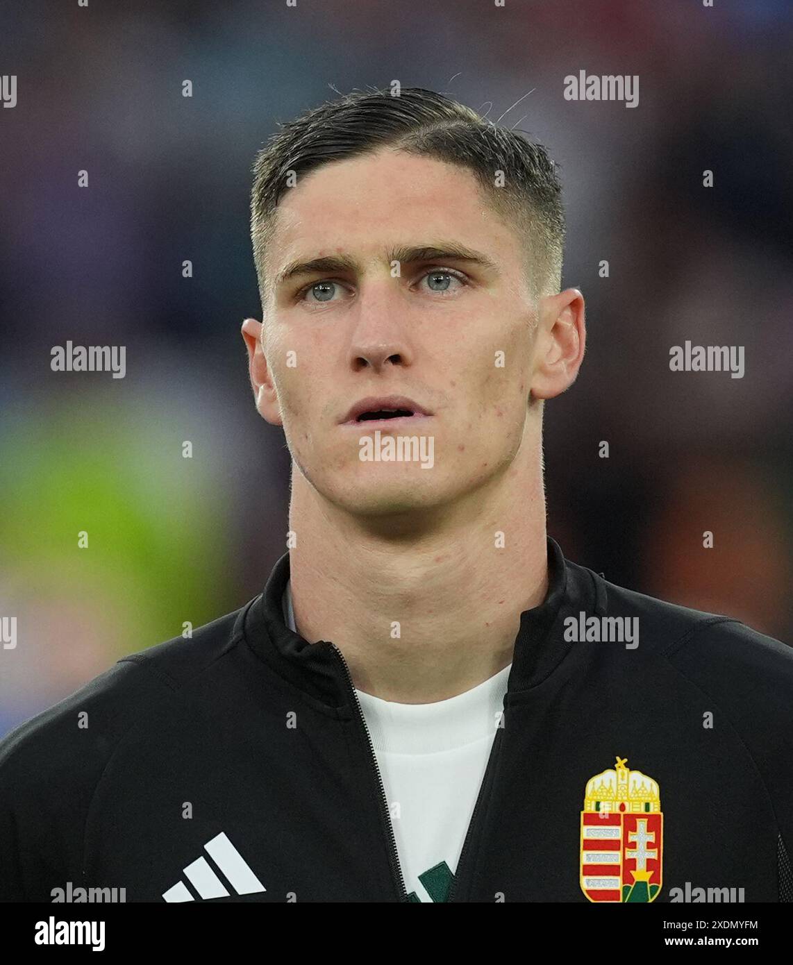 Der ungarische Roland Sallai während des Gruppenspiels der UEFA Euro ...