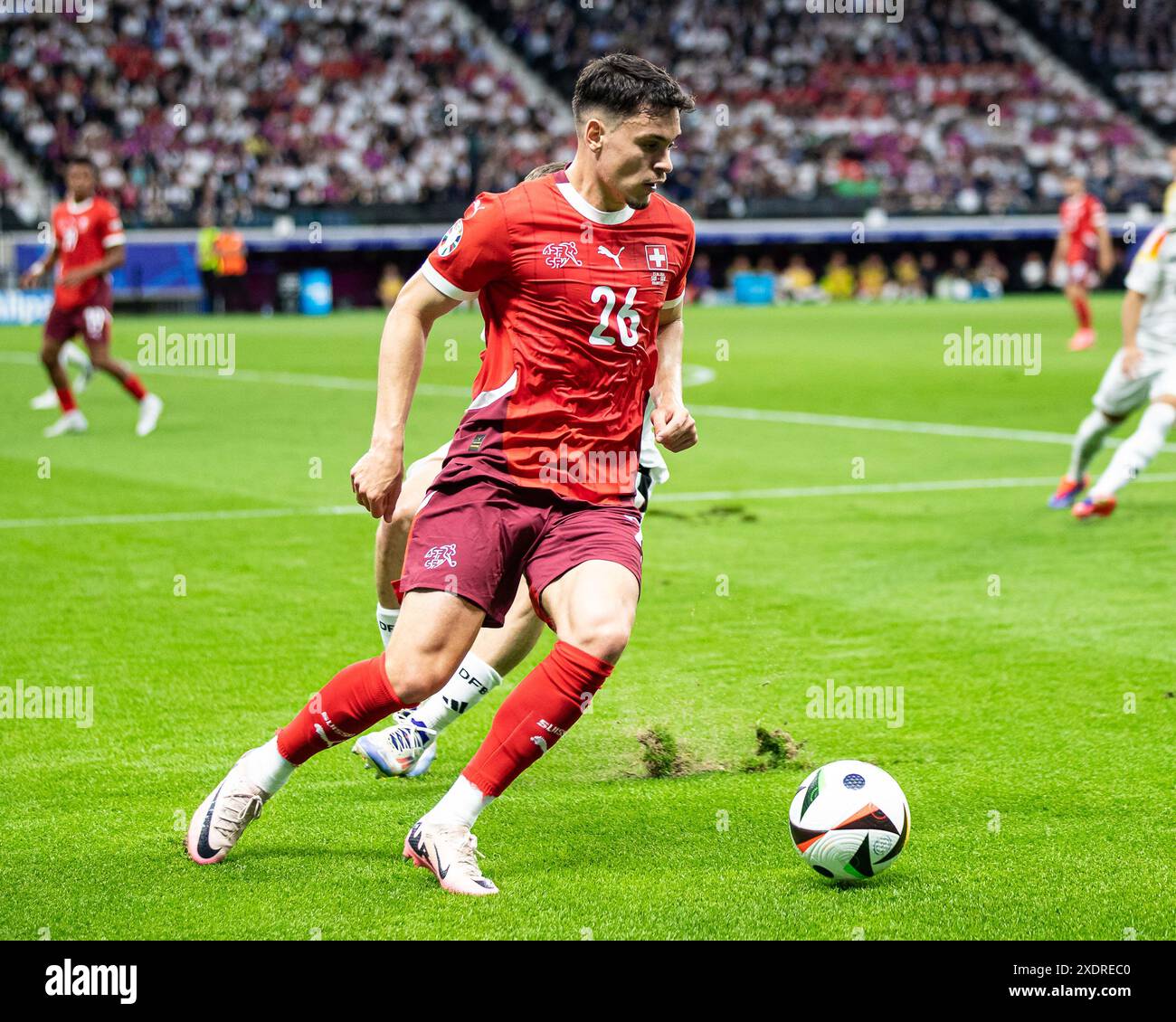 Fabian Rieder (Schweiz #26) GER, Schweiz (SUI) vs. Deutschland (DEU ...