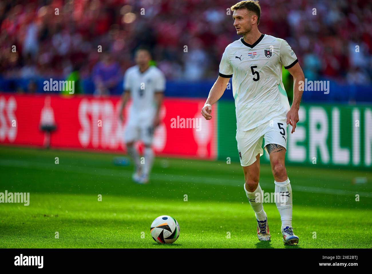 Stefan Posch (Oesterreich, #05), GER, UEFA Euro 2024, Fussball Herren, UEFA EM 2024 Matchtag 3 ...