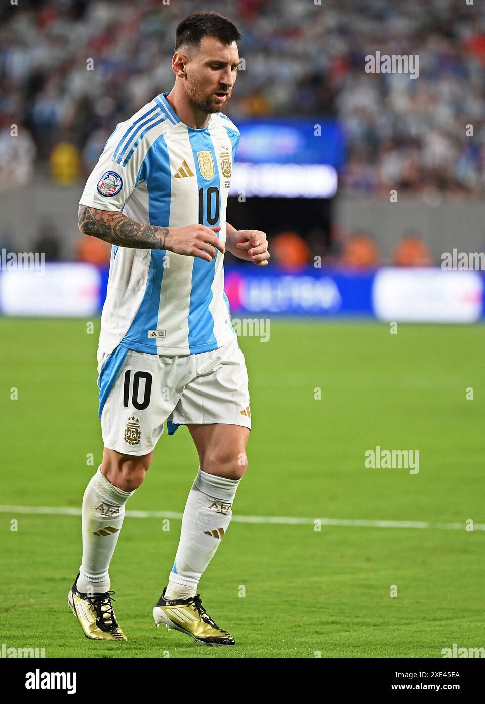 East Rutherford, Usa. Juni 2024. Lionel Messi aus Argentinien, während ...