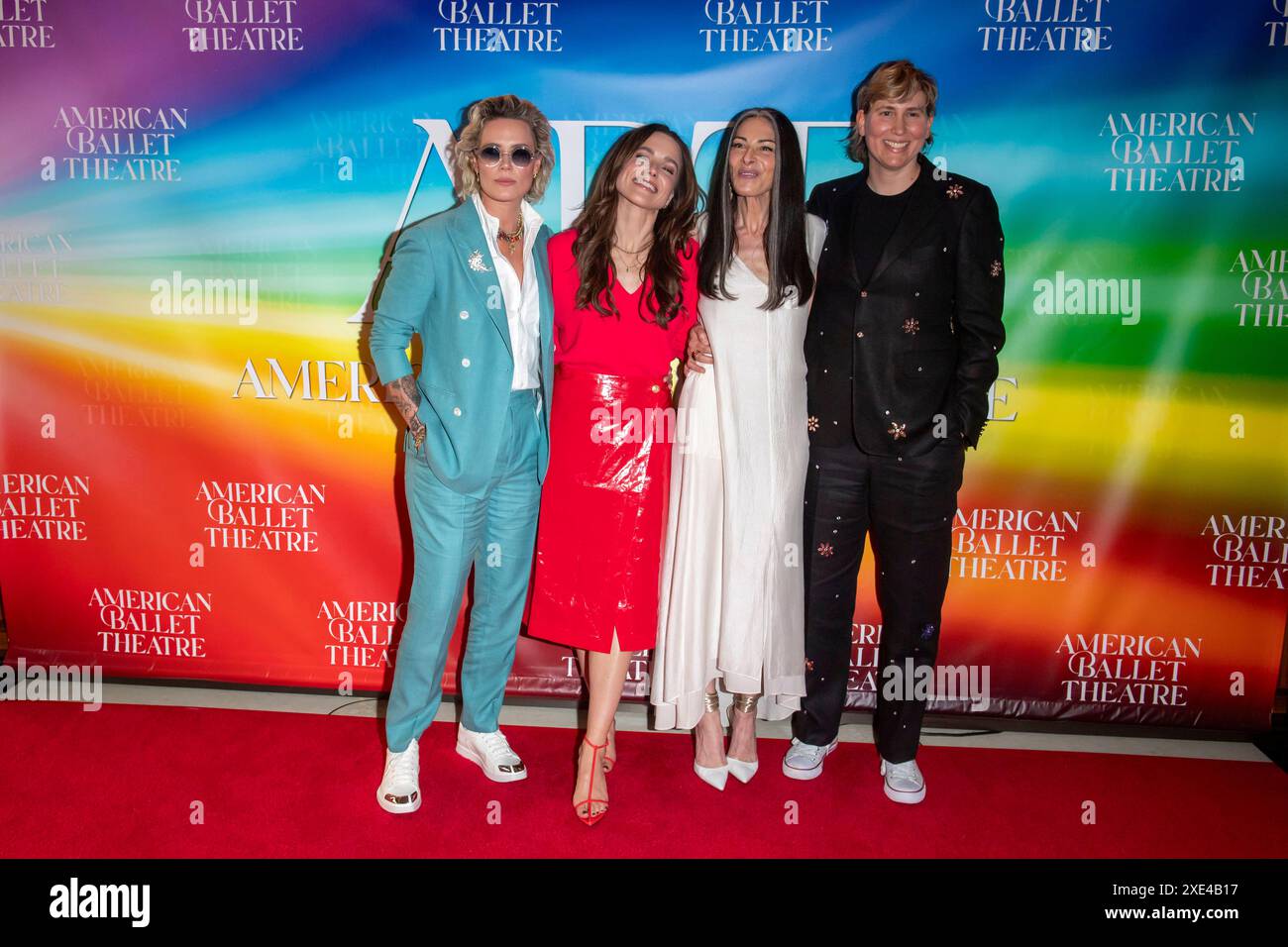 New York, Usa. Juni 2024. NEW YORK, NEW YORK - 25. JUNI: Ashlyn Harris ...