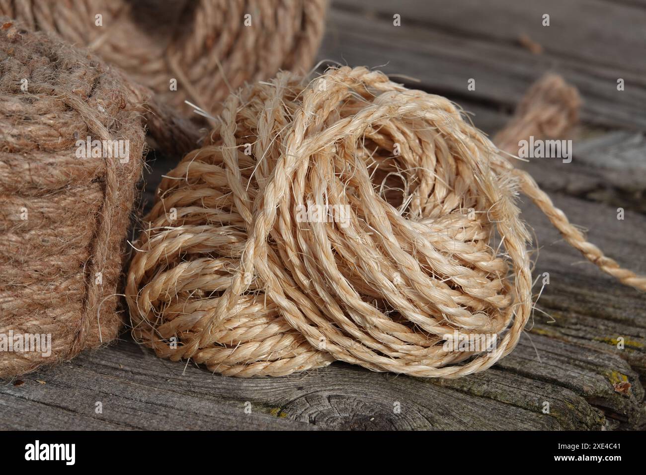 Rope of sisal plant -Fotos und -Bildmaterial in hoher Auflösung – Alamy