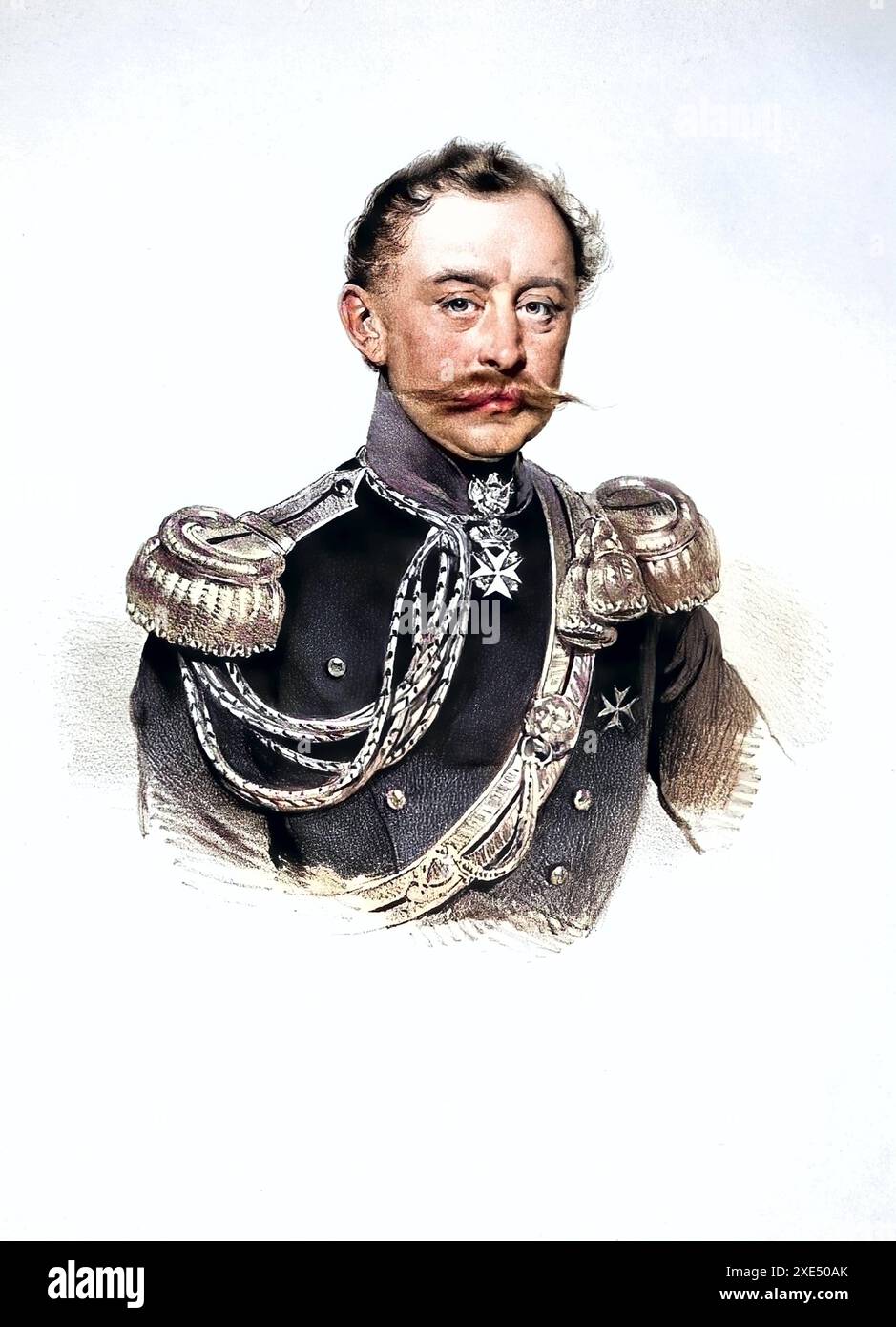 Friedrich Damian Graf von Schönborn-Buchheim, 1791-1864, historisch ...