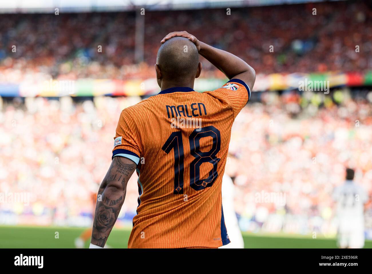 Berlin, Deutschland. Juni 2024. Donyell Malen (18) aus den Niederlanden ...