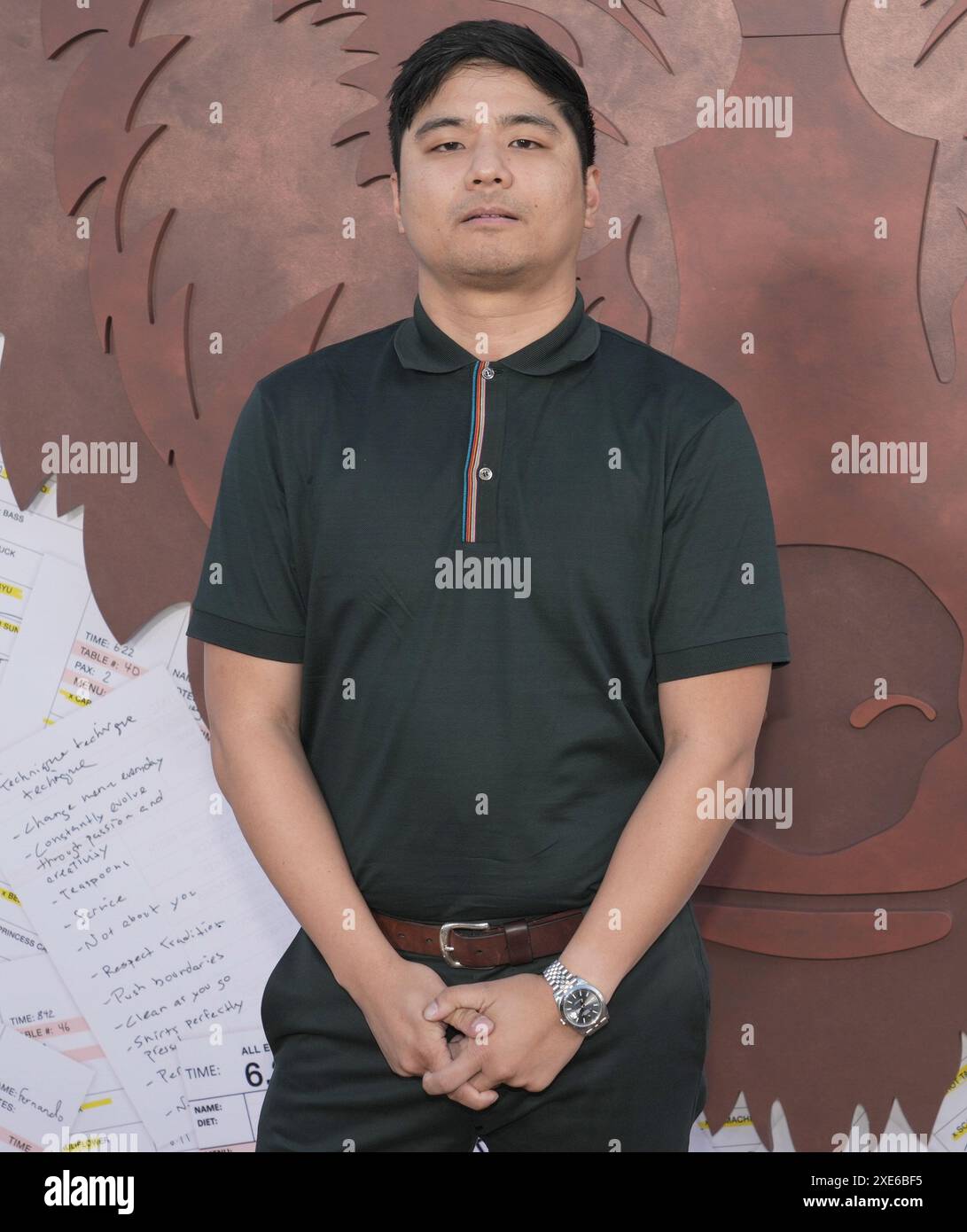 Andrew Lopez kommt bei der Premiere der FX THE BEAR Staffel 3 in Los ...