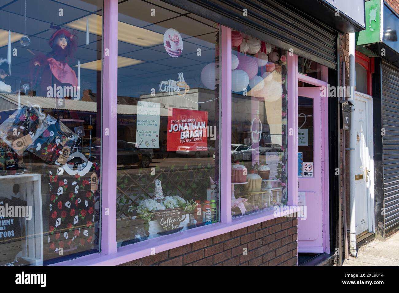 Hartlepool, Cleveland, Großbritannien. Juni 2024. Hartlepool Wahlkreis ...