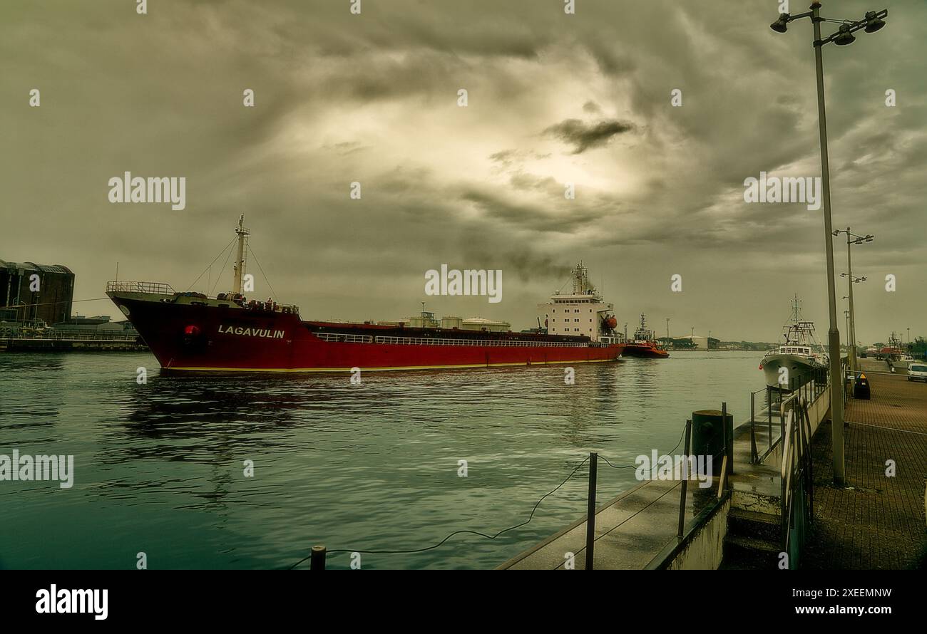 Schiffe und Strand in Marina Romea (Ravenna Stockfotografie - Alamy