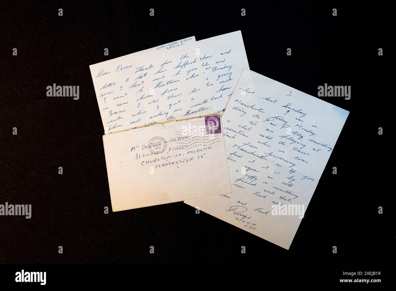 Autogrammbrief von ringo starr -Fotos und -Bildmaterial in hoher ...