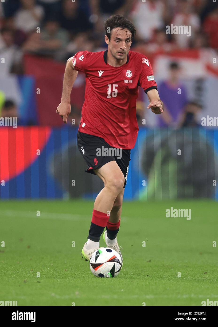 Gelsenkirchen, Deutschland, 26. Juni 2024. Giorgi Gvelesiani aus ...