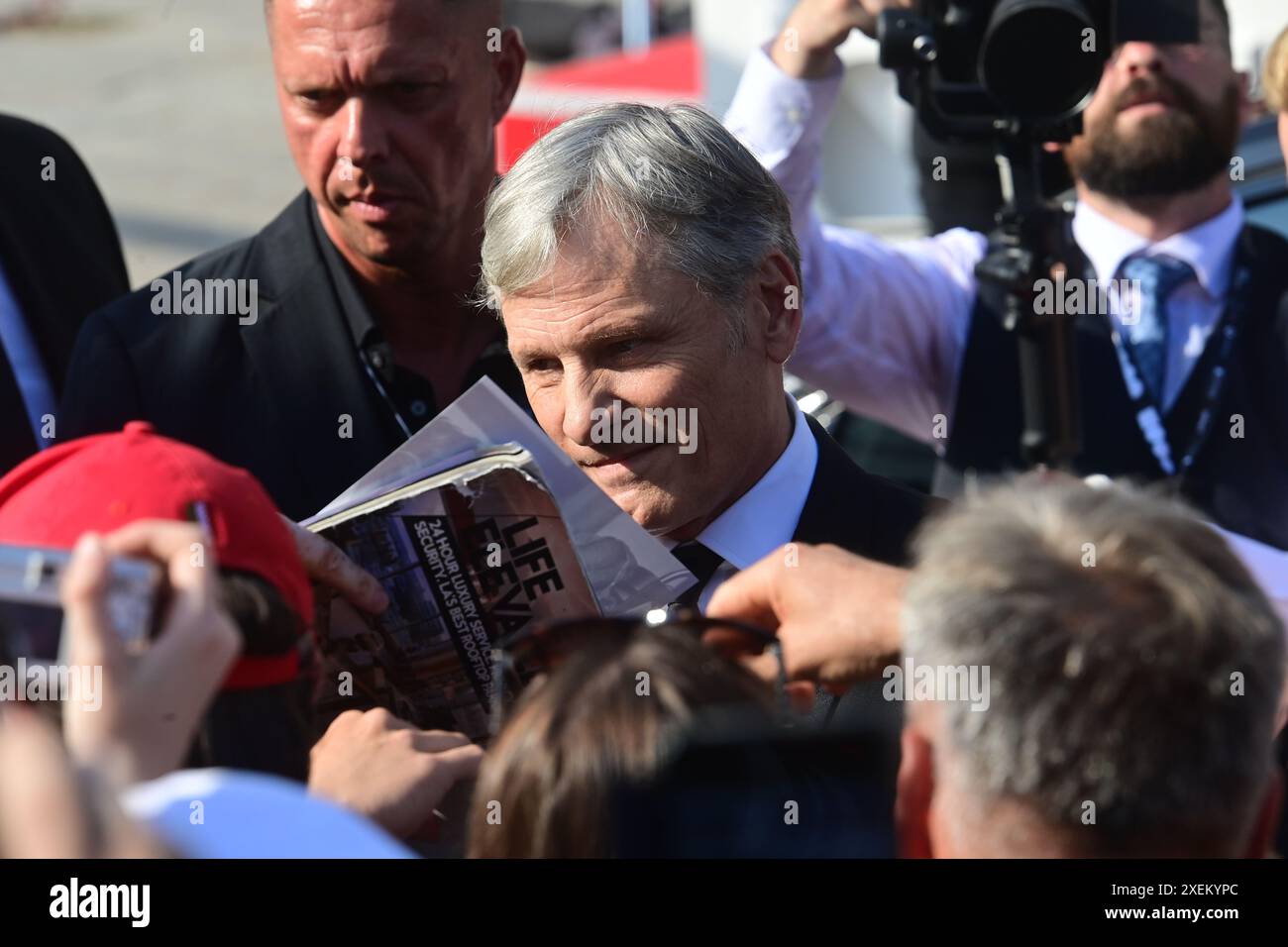 Karlsbad, Cz. Juni 2024. Der US-amerikanische Schauspieler Viggo ...