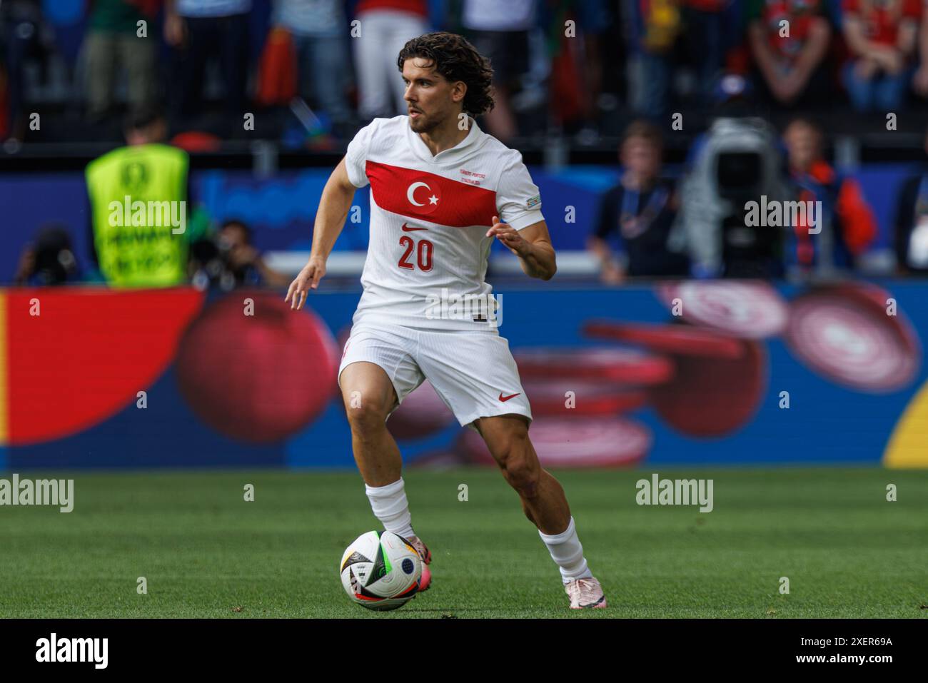 Ferdi Kadioglu wurde während des Spiels der UEFA Euro 2024 zwischen den ...