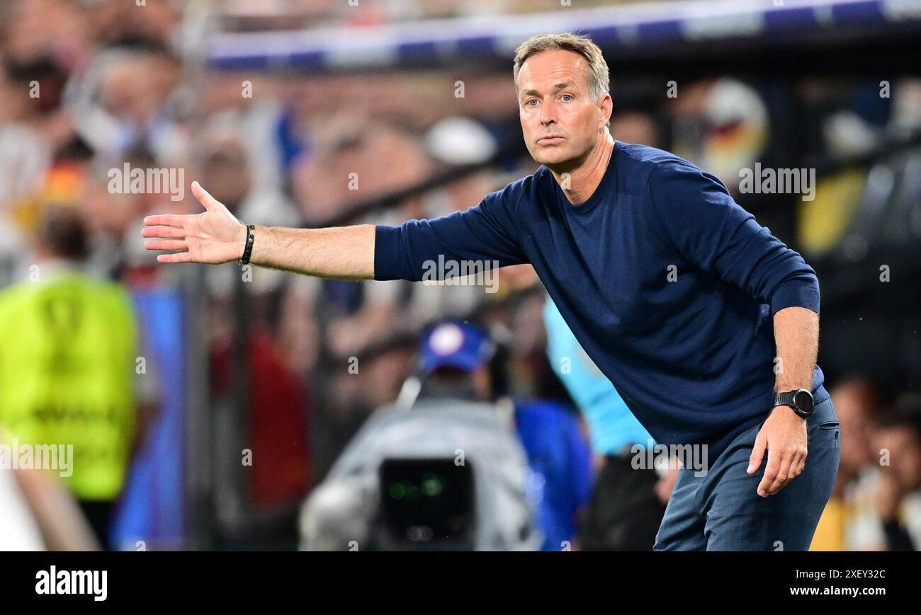 Trainer Kasper Hjulmand (Daenemark) Dortmund, 29.06.2024, Fußball, UEFA EURO 2024 in Deutschland ...