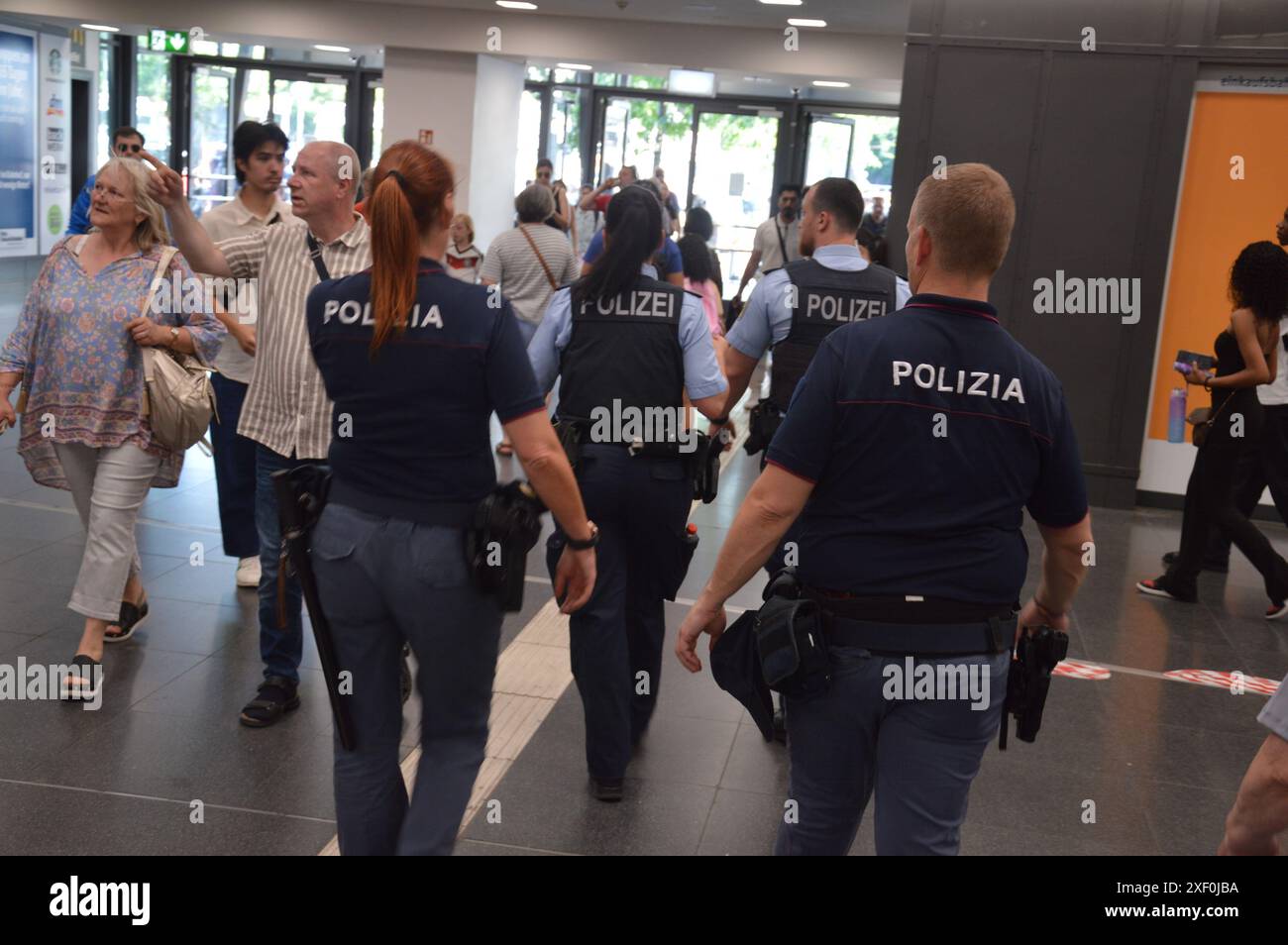 Berlin, Deutschland - 29. Juni 2024 - die italienische Polizei ...