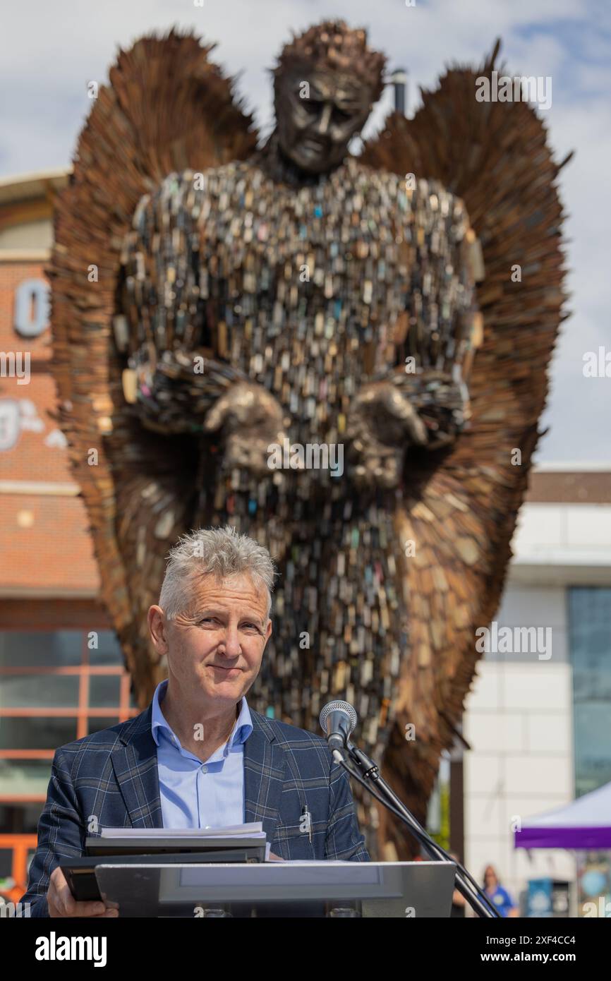 Southend on Sea, Großbritannien. Juli 2024. Clive Knowles vom British ...