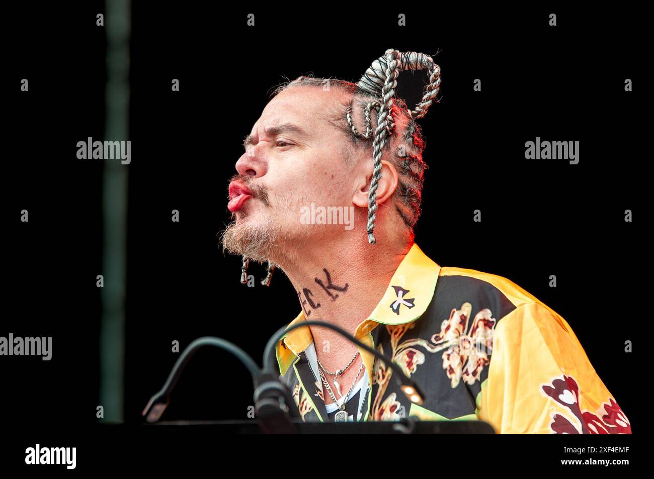 Die us-amerikanische Band Mr. Bungle trat beim Danisch Copenhell ...