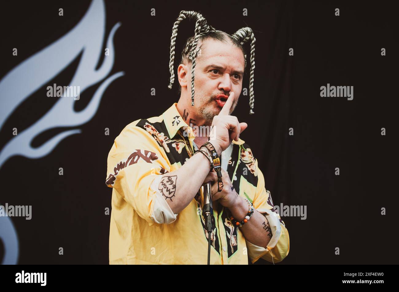 Die us-amerikanische Band Mr. Bungle trat beim Danisch Copenhell ...
