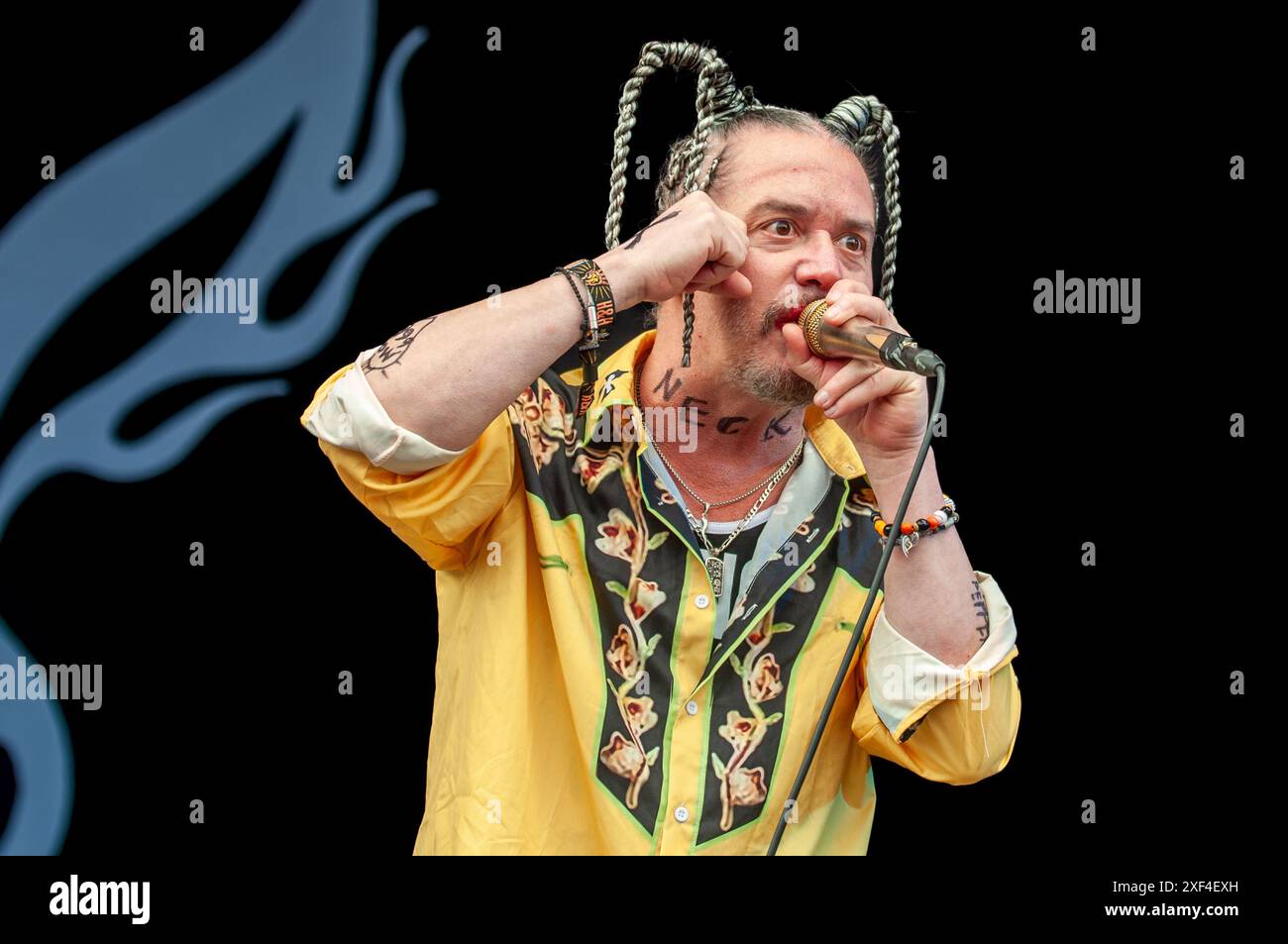 Die us-amerikanische Band Mr. Bungle trat beim Danisch Copenhell ...