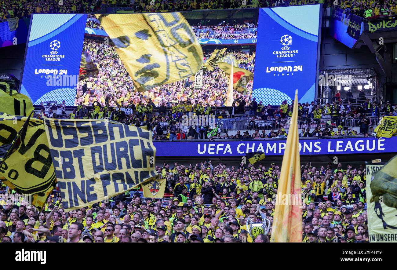 firo : 01.06.2024, Fußball, UEFA CHAMPIONS LEAGUE, Saison 2023/2024 ...