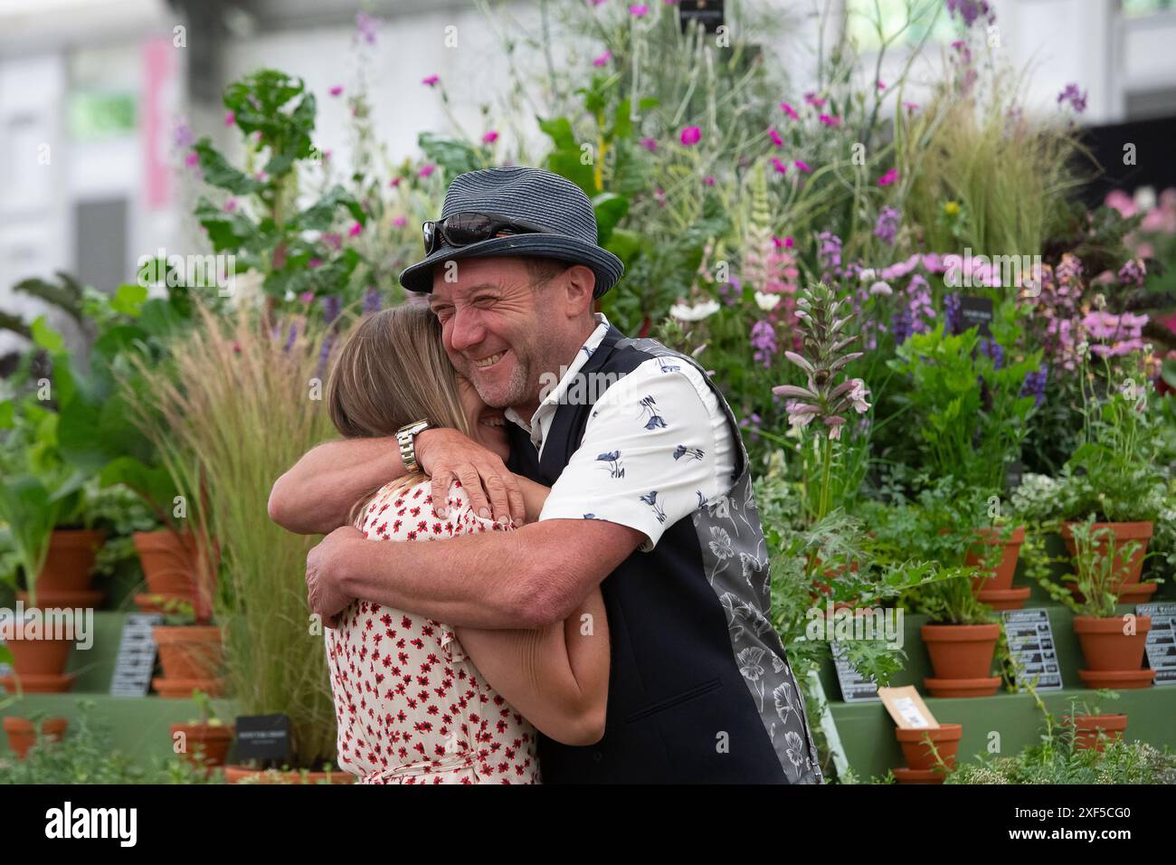 East Molesey, Großbritannien. Juli 2024. Es war ein ganz besonderer Tag ...