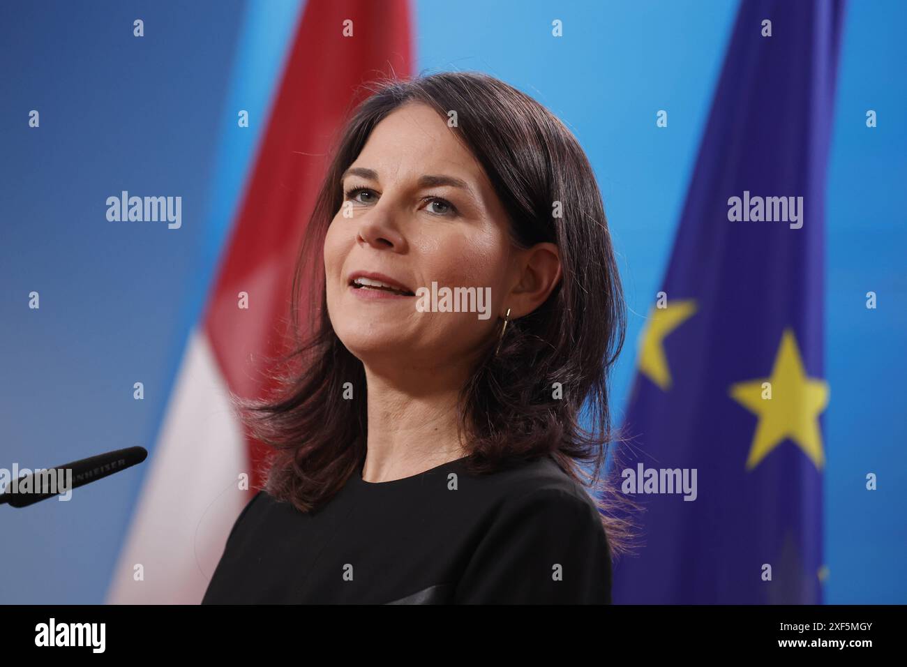 Außenministerin Annalena Baerbock, Deutschland, Berlin, Pressebegegnung von Außenministerin ...