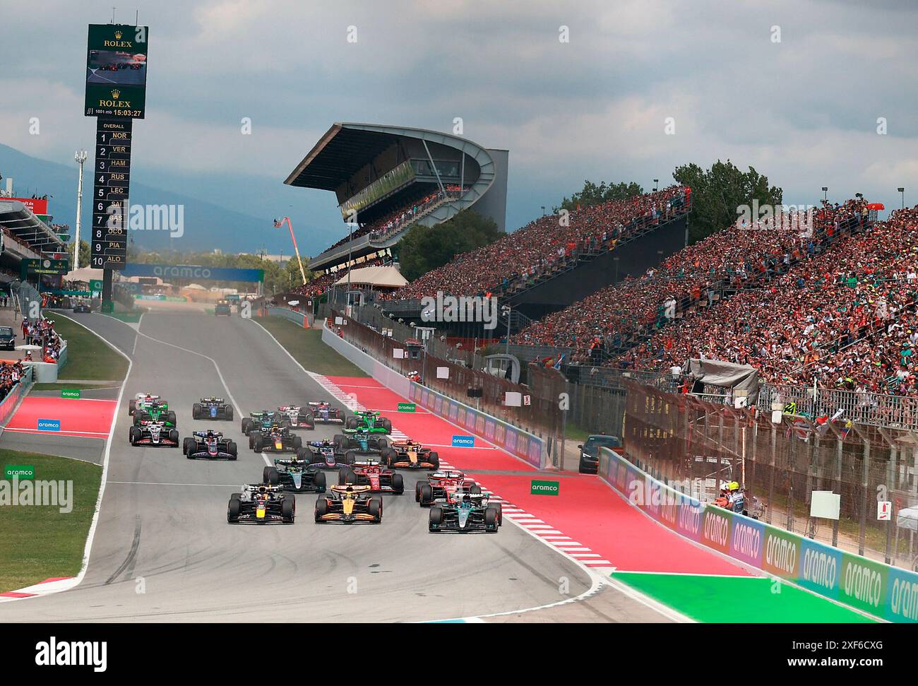 23.06.2024, Circuit de Catalunya, Barcelona, Formel 1 Aramco Grand Prix von Spanien 2024, im ...
