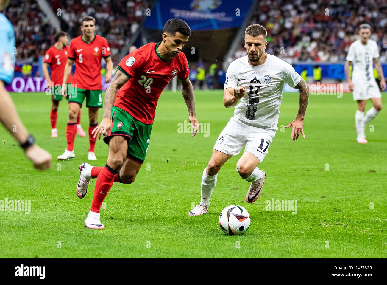 Joao Pedro Cavaco Cancelo (Portugal, #20) vs Jan Mlakar (Slowenien, #17 ...
