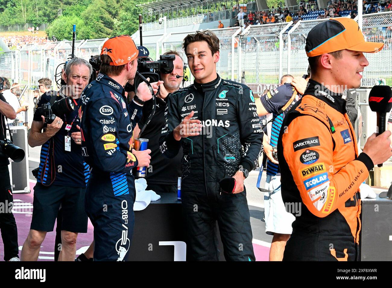 29.06.2024, Red Bull Ring, Spielberg, Formel 1 großer Preis von Österreich 2024, im Bild Pole ...