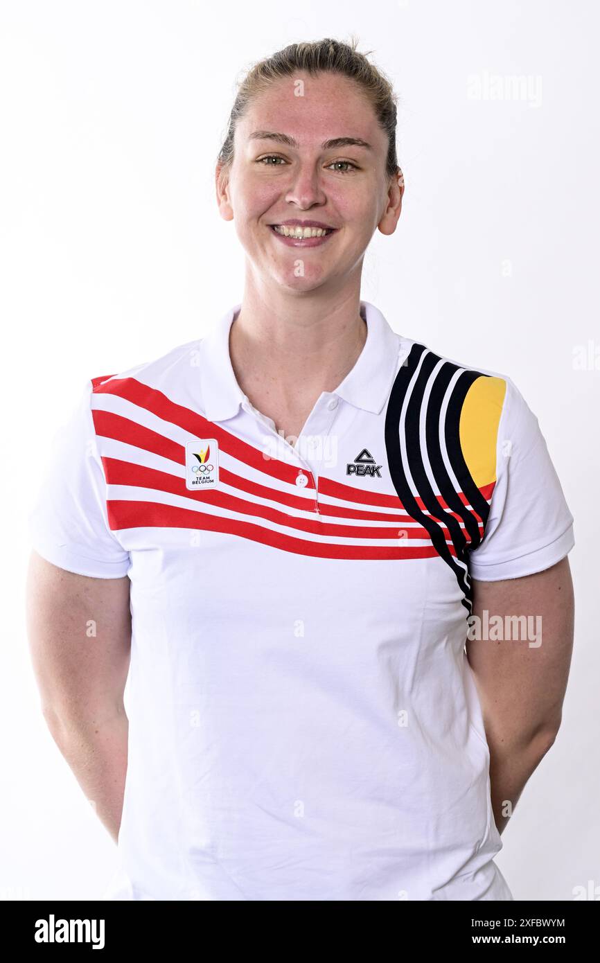 Die belgische Emma Meesseman wurde während eines Fotoshootings für das ...