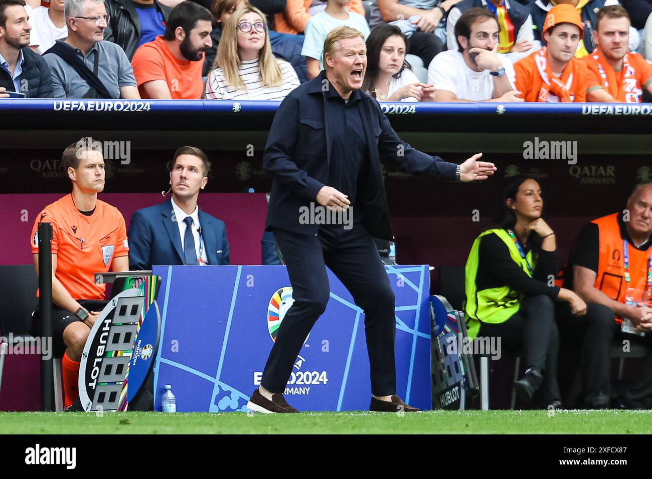 Ronald Koeman (Niederlande, Trainer) GER, Rumaenien (ROM) vs ...