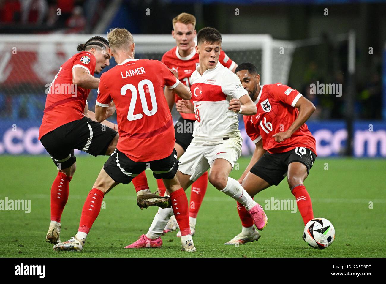 Leipzig, Deutschland. 2. Juli 2024. Arda Güler aus der Türkei beim ...
