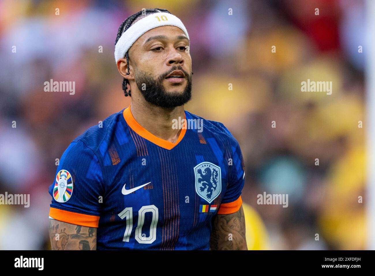München, Deutschland. Juli 2024. Memphis Depay (Niederlande) beim ...