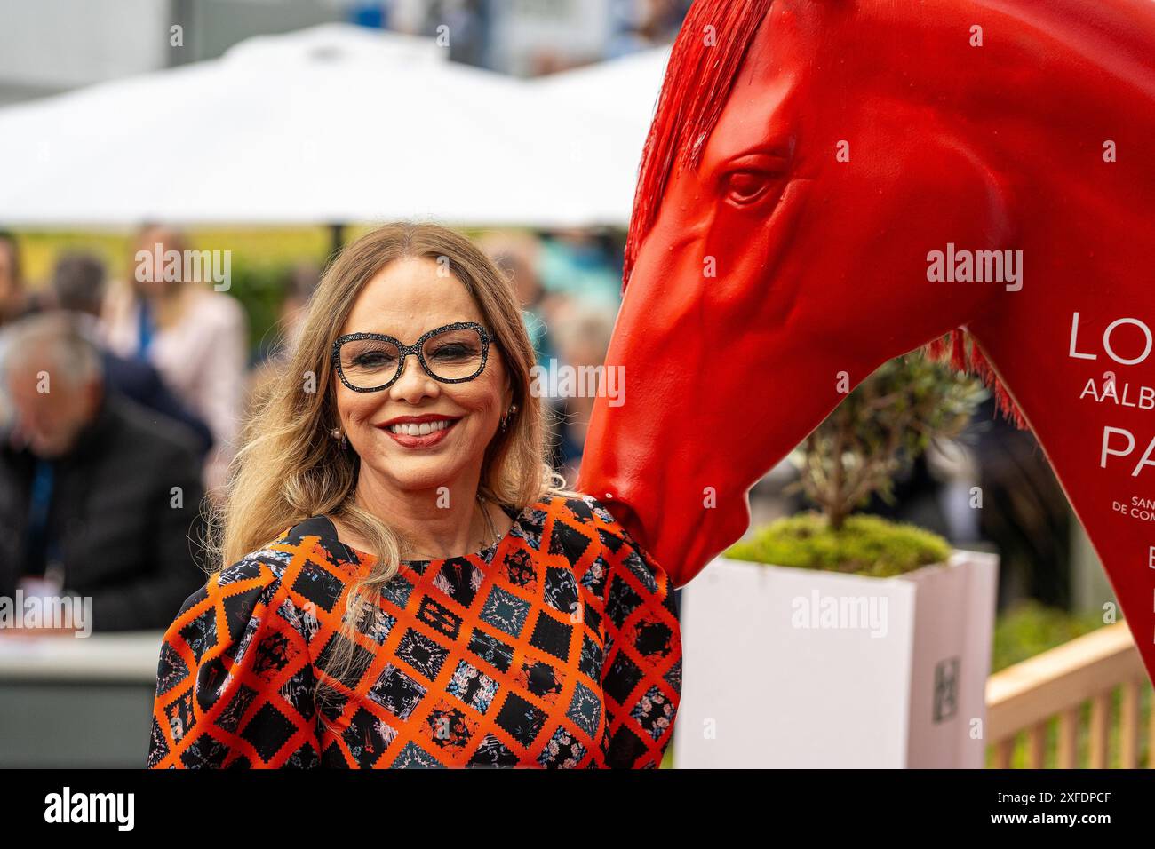 Ornella Muti bei der Media Night 2024 beim CHIO Aachen Foto: Eibner ...