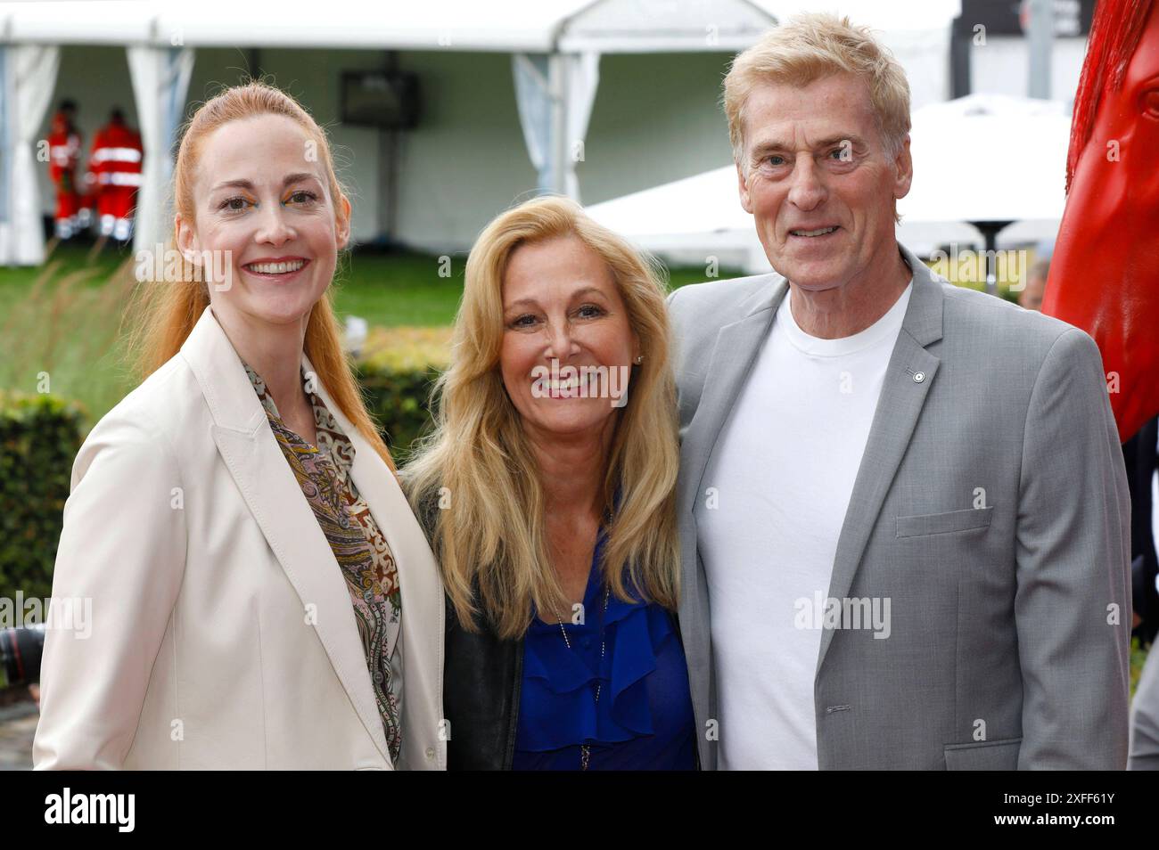 Jennifer Stein, Cornelia Stein und Uli Stein bei der CHIO Media Night ...