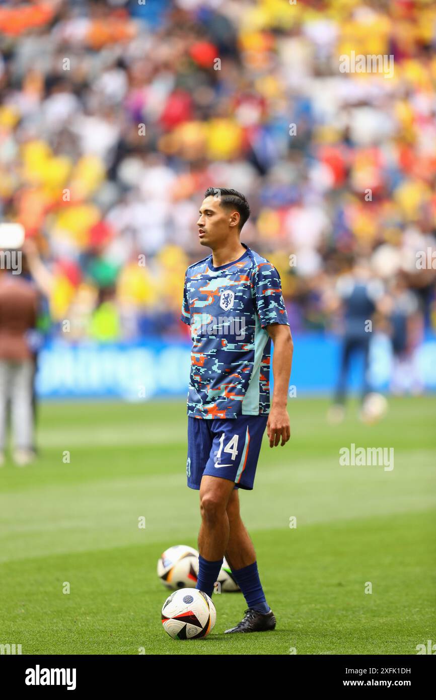 München, Deutschland. Juli 2024. Tijjani Reijnders (Niederlande) im ... München, Deutschland. Juli 2024. Tijjani Reijnders (Niederlande) im ...