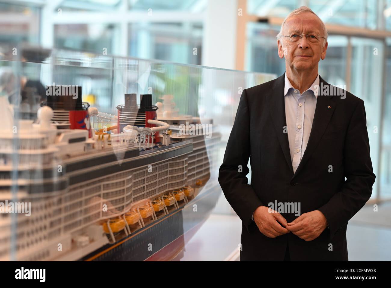 Papenburg, Deutschland. Juli 2024. Bernard Meyer, Eigentümer der Meyer ...