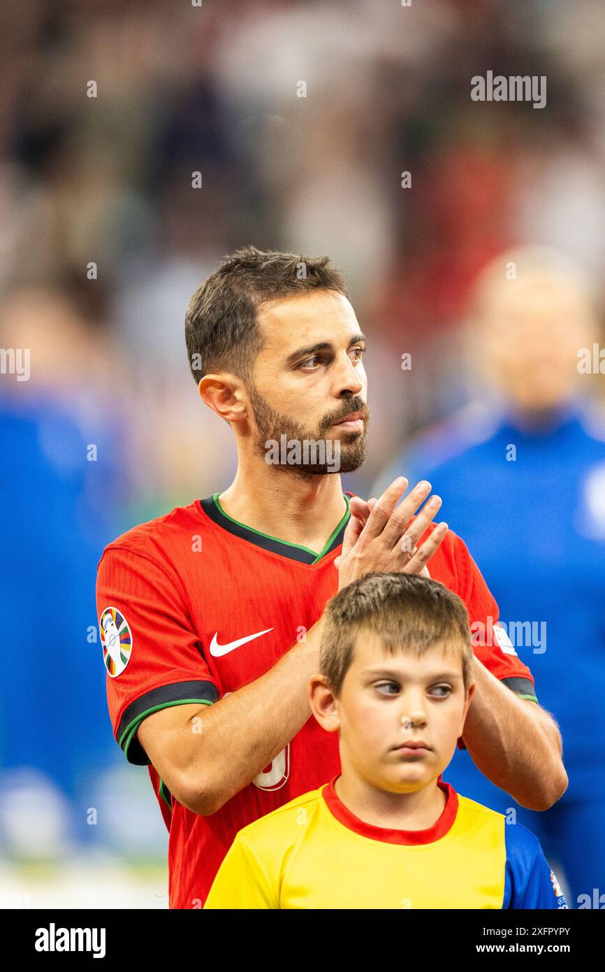 Frankfurt, Deutschland. Juli 2024. Bernardo Silva (Portugal) war beim ...