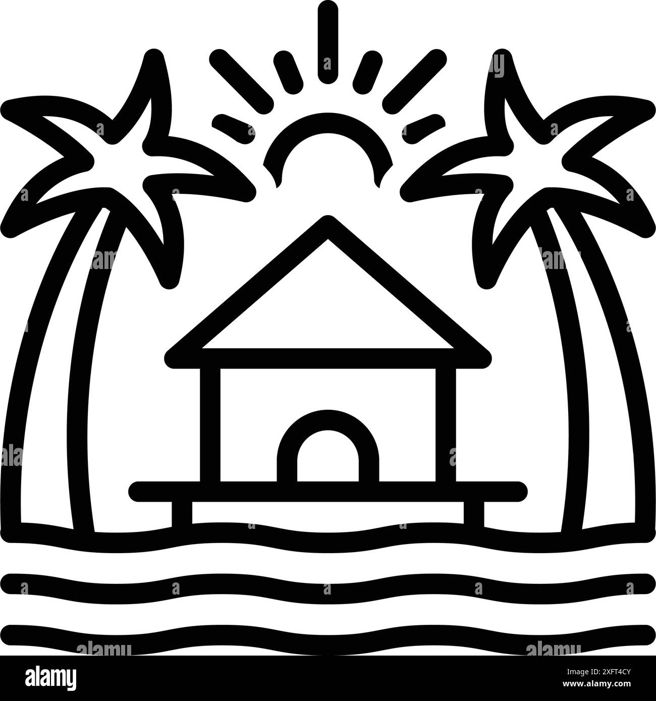 Turistiche resort Ausgeschnittene Stockfotos und -bilder - Alamy