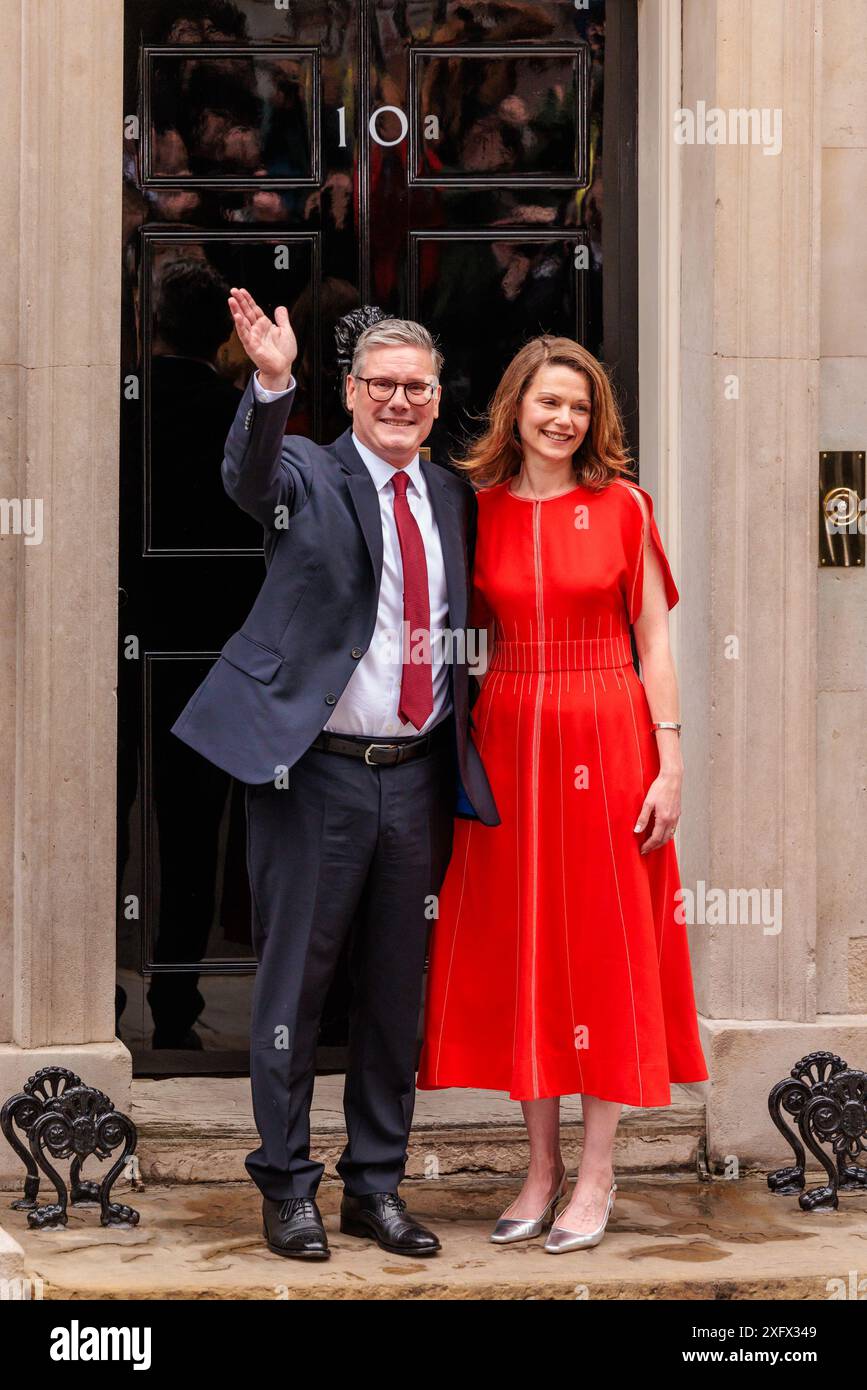 Downing Street, London, Großbritannien. Juli 2024. Der britische ...